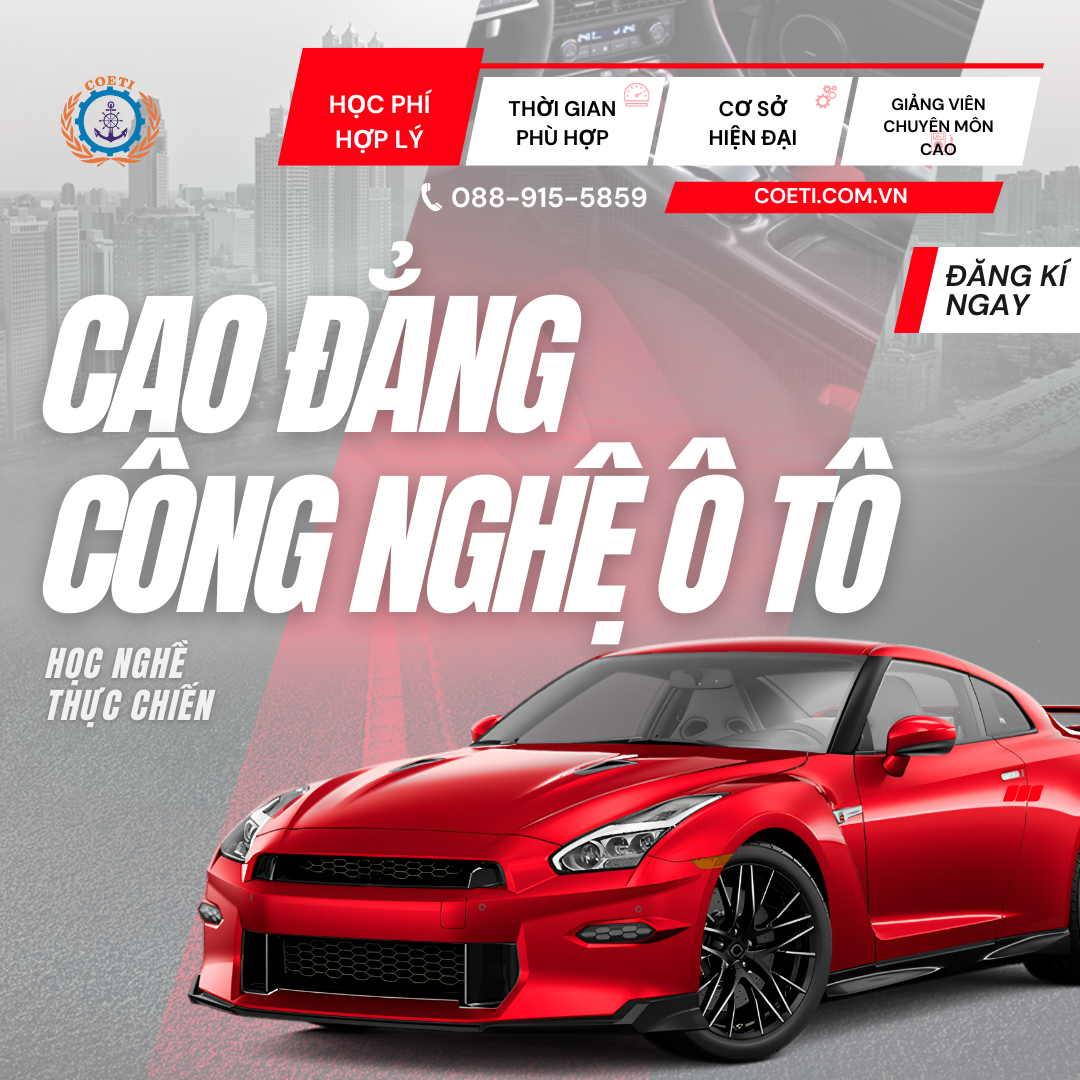 TUYỂN SINH NGÀNH CAO ĐẲNG CÔNG NGHỆ Ô TÔ - Trường Cao Đẳng Kinh Tế Kỹ ...